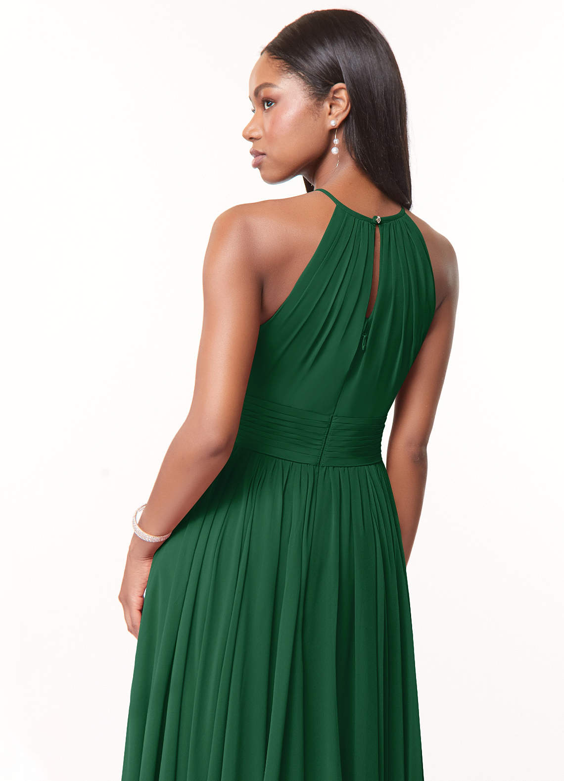 Vert Foncé Azazie Cherish Robes de demoiselle d'honneur | Azazie
