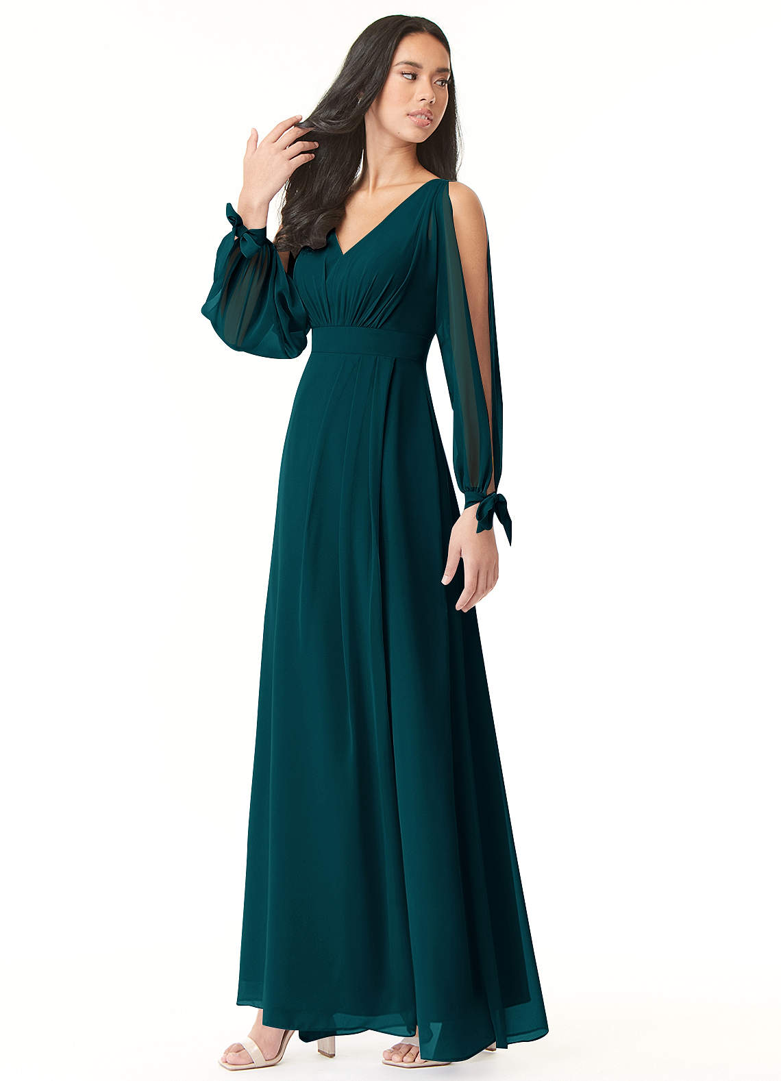 Pine Azazie Matilda Bridesmaid Dresses | Azazie