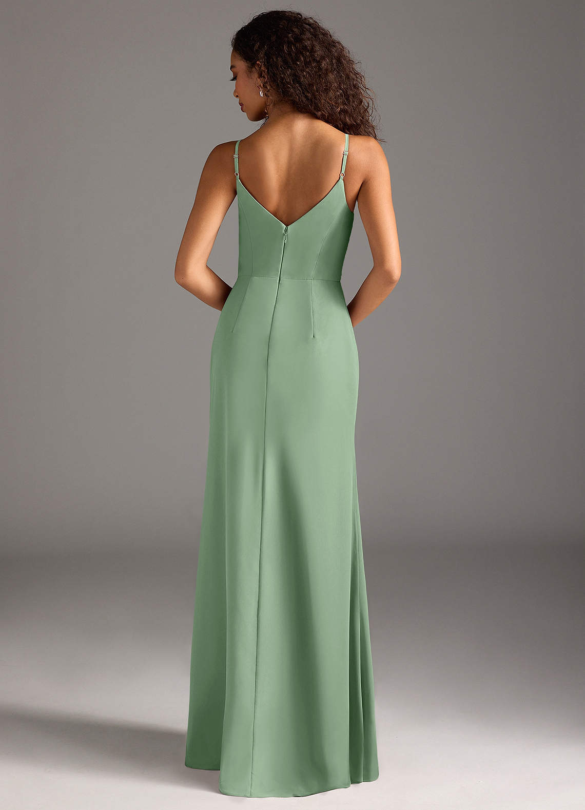 Azazie Deandra Matcha Bridesmaid Dresses | Azazie