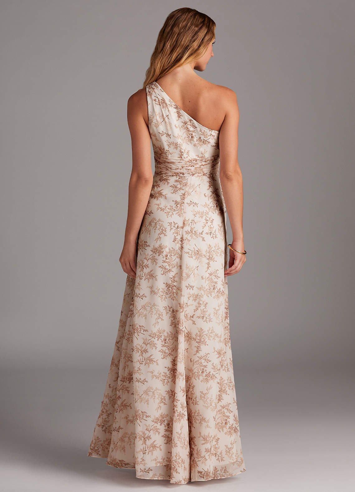 Azazie Dallas Pink Fern Floral Bridesmaid Dresses | Azazie