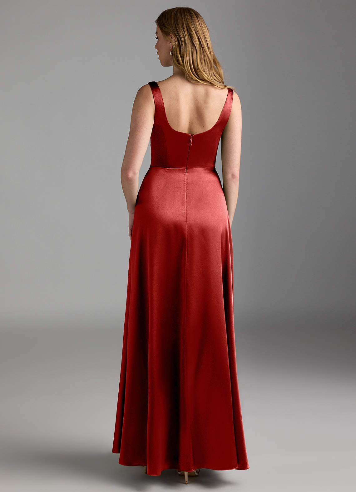 Azazie Joyce Rust Bridesmaid Dresses | Azazie
