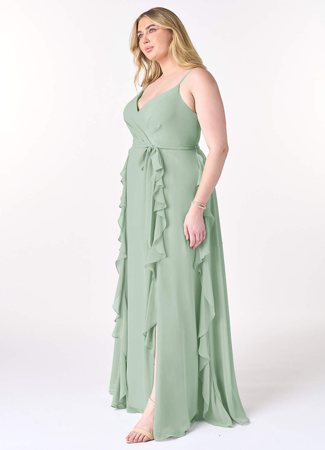 Agave Peyton Try-on Dress Sample Dress Bridesmaid Dresses | Azazie
