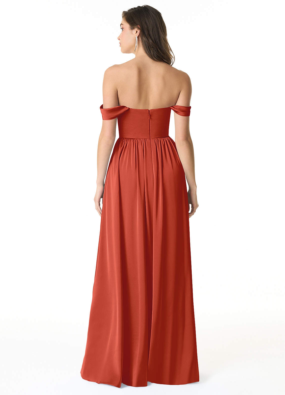 Azazie Morana Rust Bridesmaid Dresses | Azazie