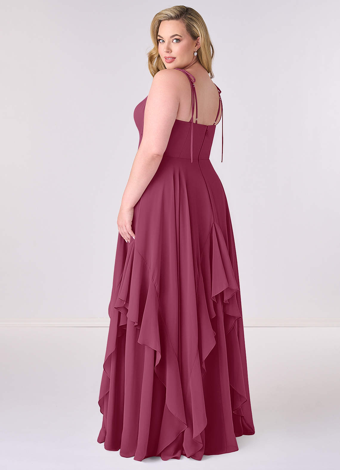Barbie™ AZAZIE 1004 Mulberry Bridesmaid Dresses | Azazie