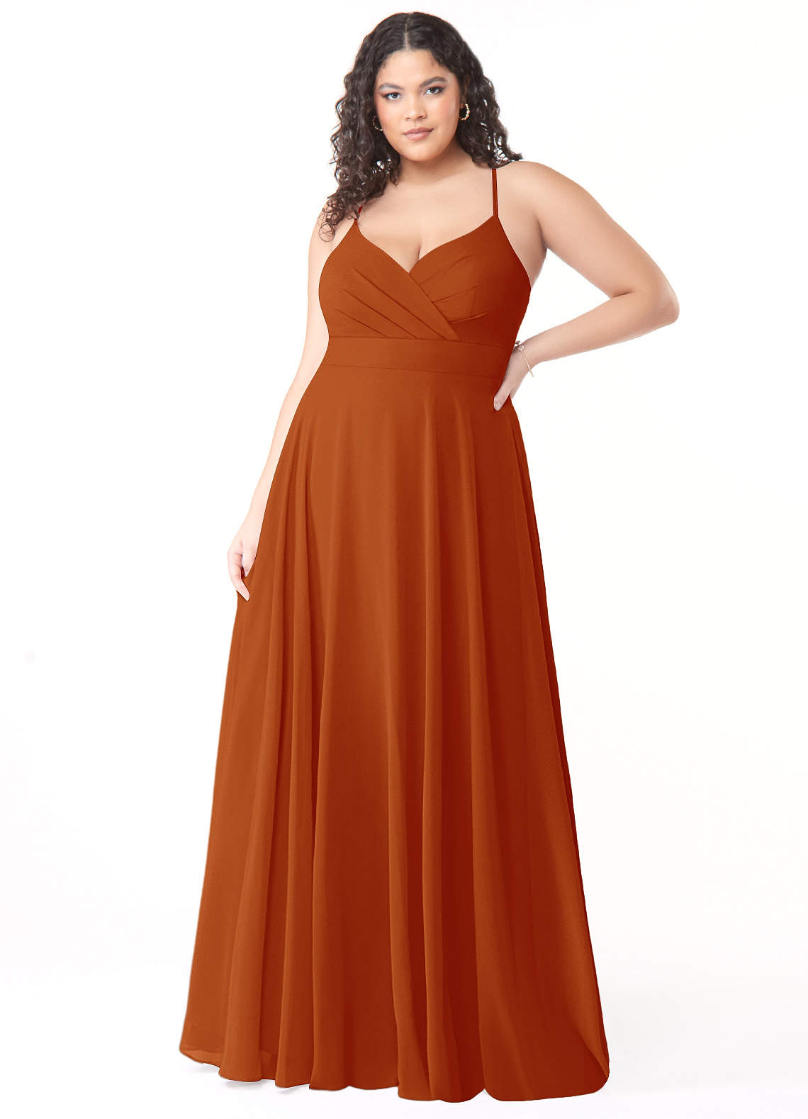Paprika Azazie Avelina Bridesmaid Dresses | Azazie