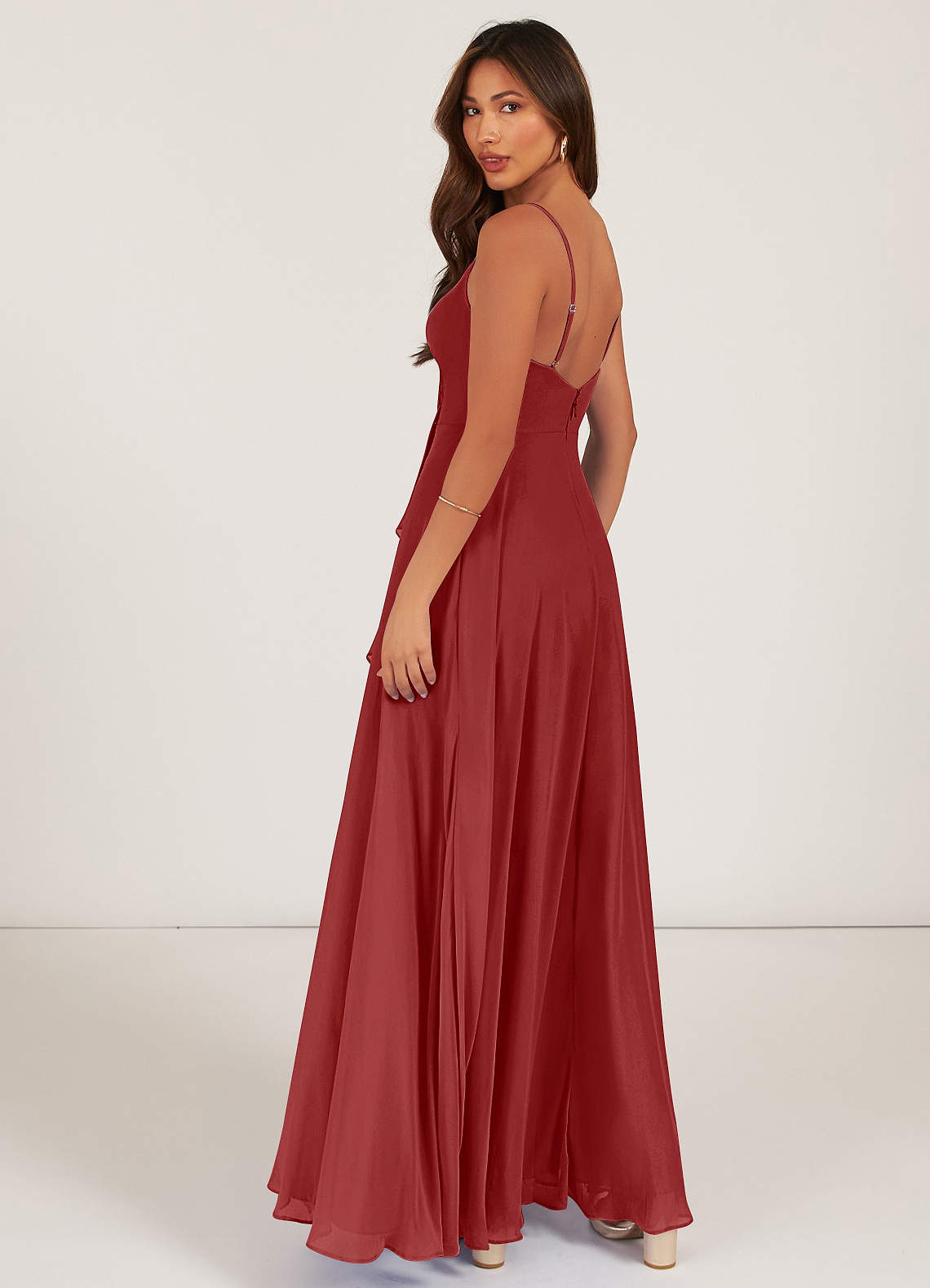 Rust Azazie Akita Bridesmaid Dresses | Azazie
