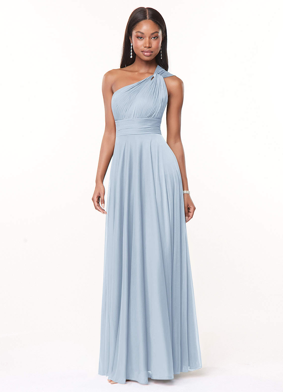 Mist Azazie Charlize Bridesmaid Dresses | Azazie
