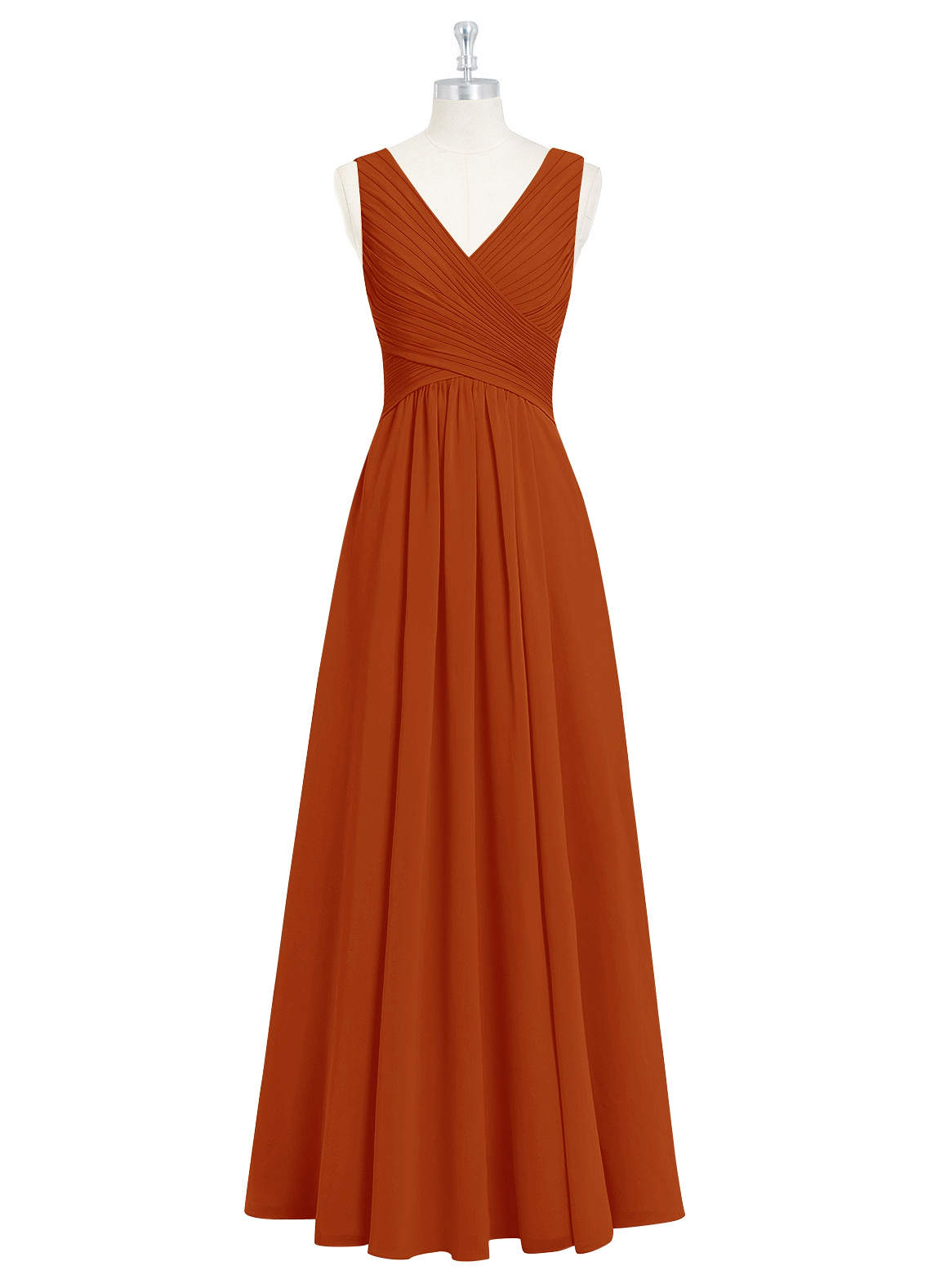 Azazie Flora Paprika Bridesmaid Dresses | Azazie