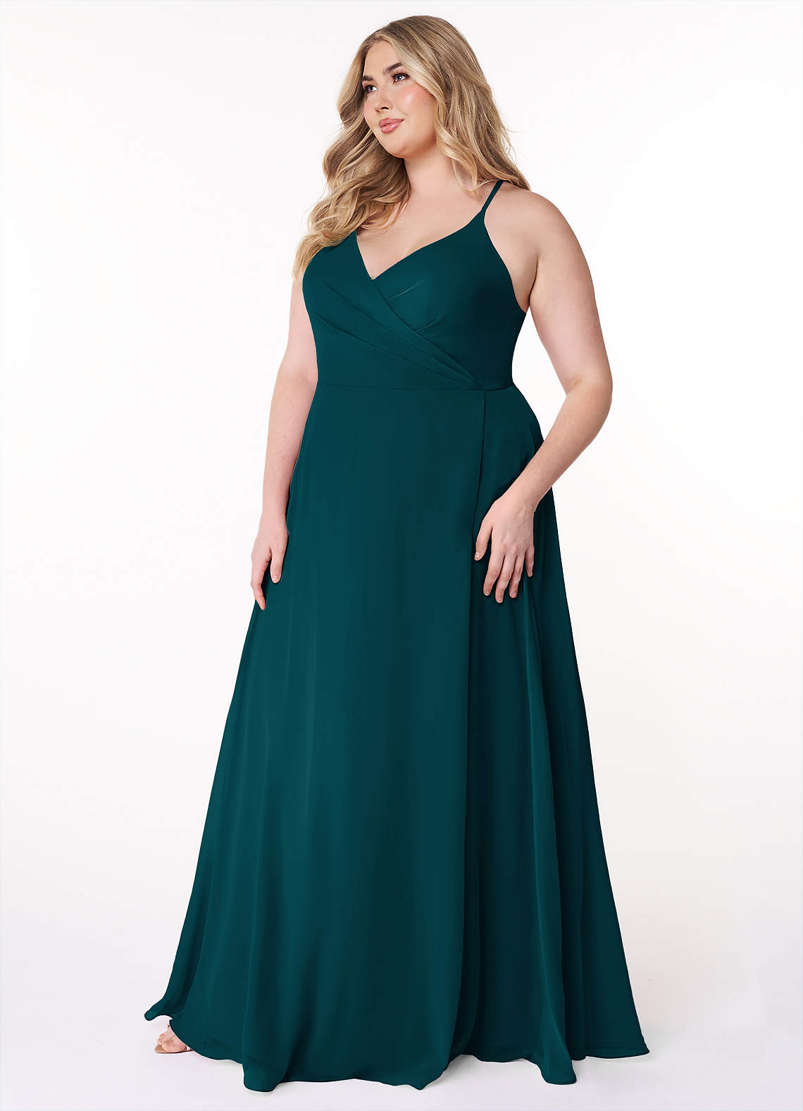 Pine Azazie Davis Bridesmaid Dresses | Azazie