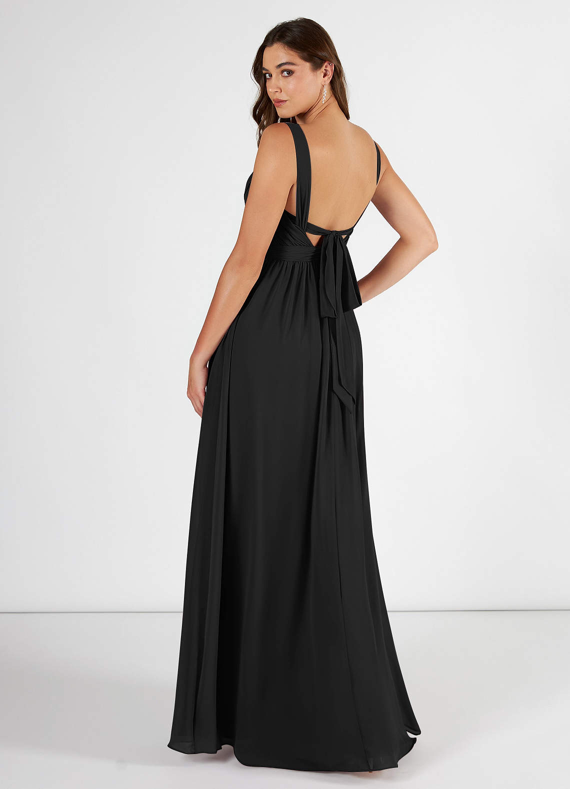 Black Azazie Aziza Bridesmaid Dresses | Azazie
