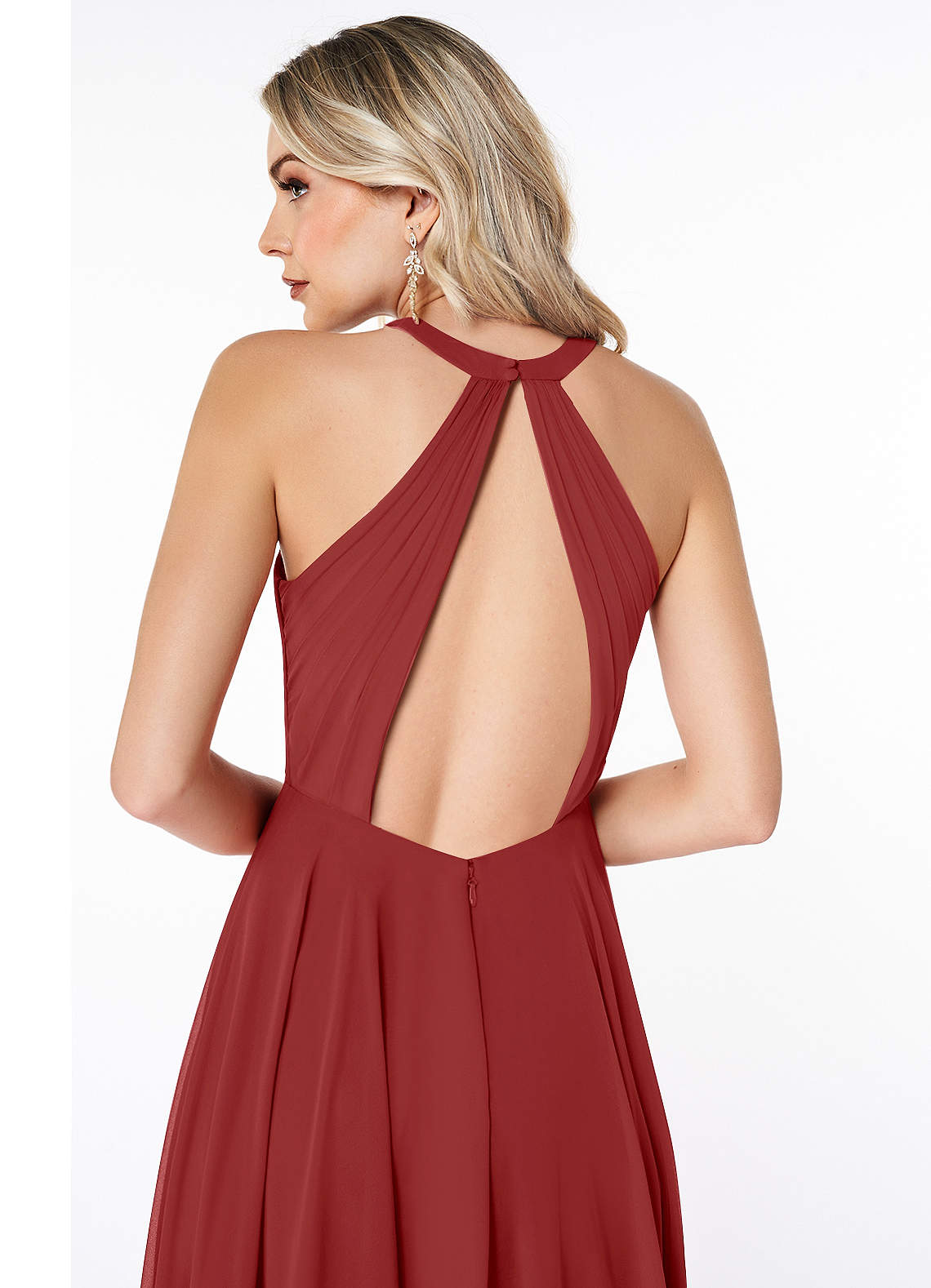 Rust Azazie Amalfi Bridesmaid Dresses | Azazie