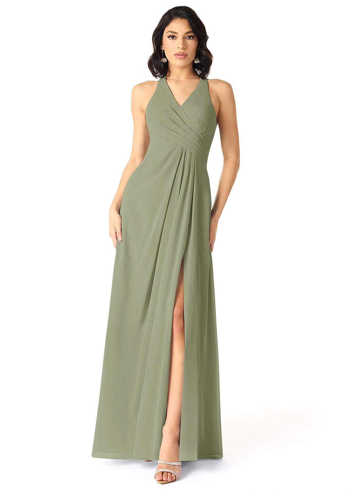 Pistachio Azazie Danica Bridesmaid Dresses | Azazie