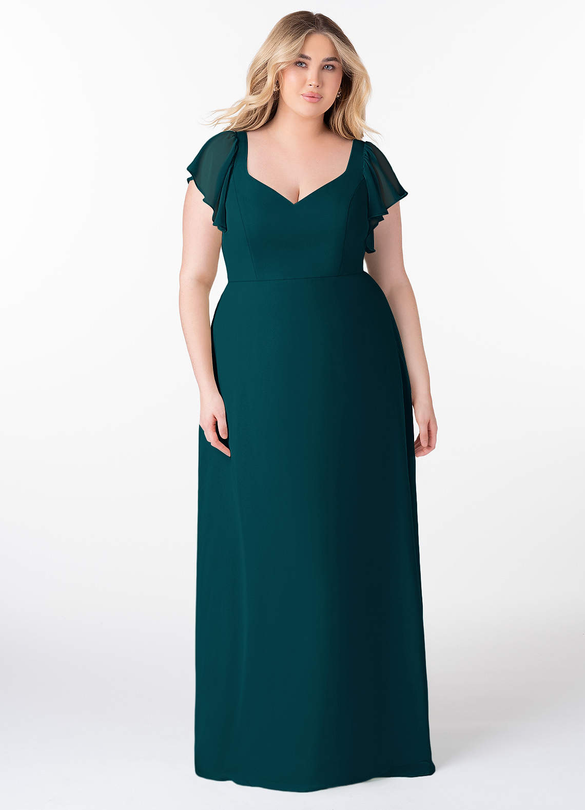 Pine Azazie Syenna Bridesmaid Dresses | Azazie