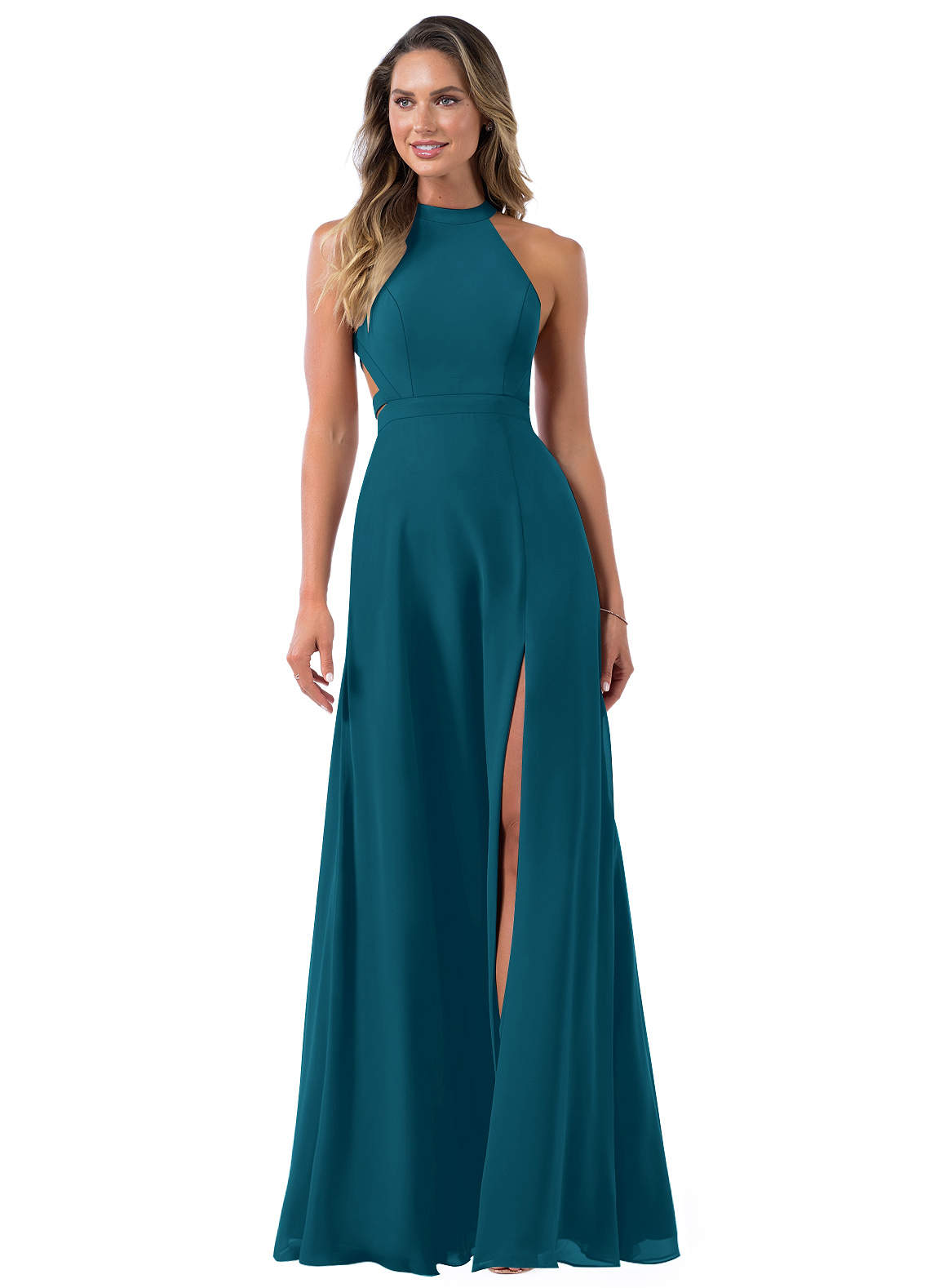 Ink Blue Azazie Clarice Bridesmaid Dresses | Azazie