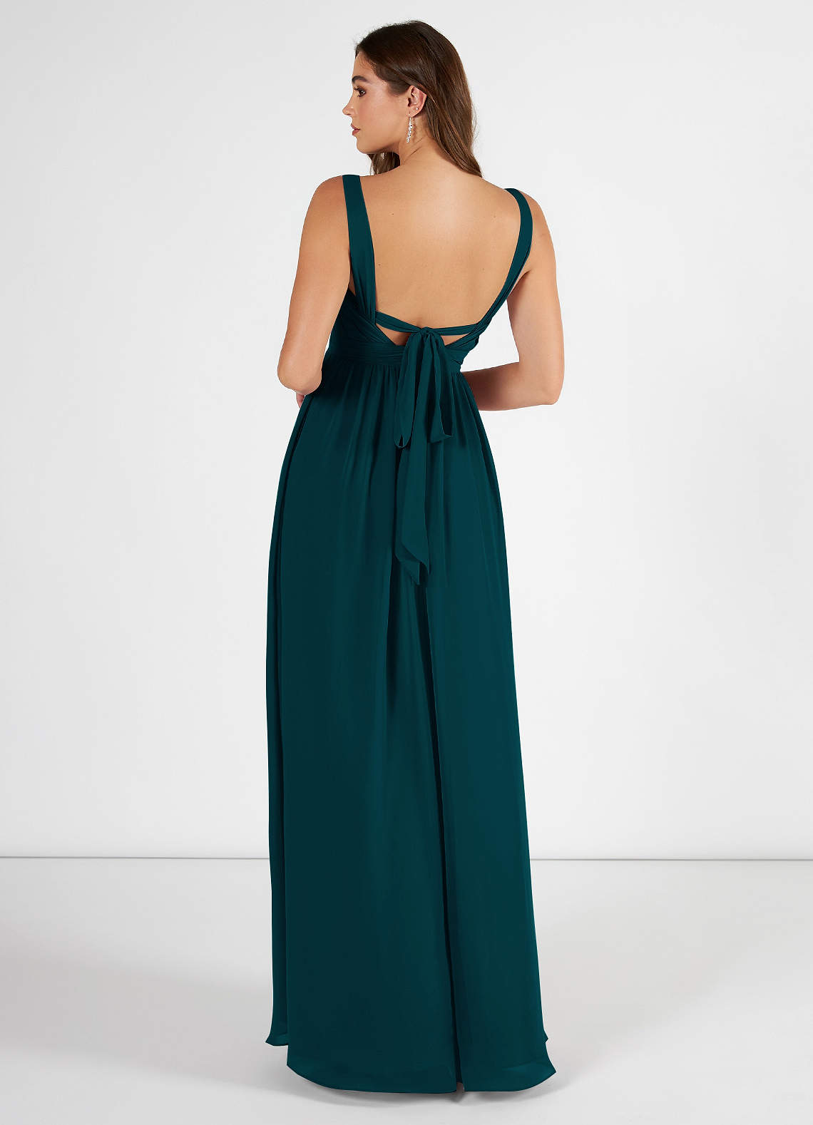 Pine Azazie Aziza Bridesmaid Dresses | Azazie