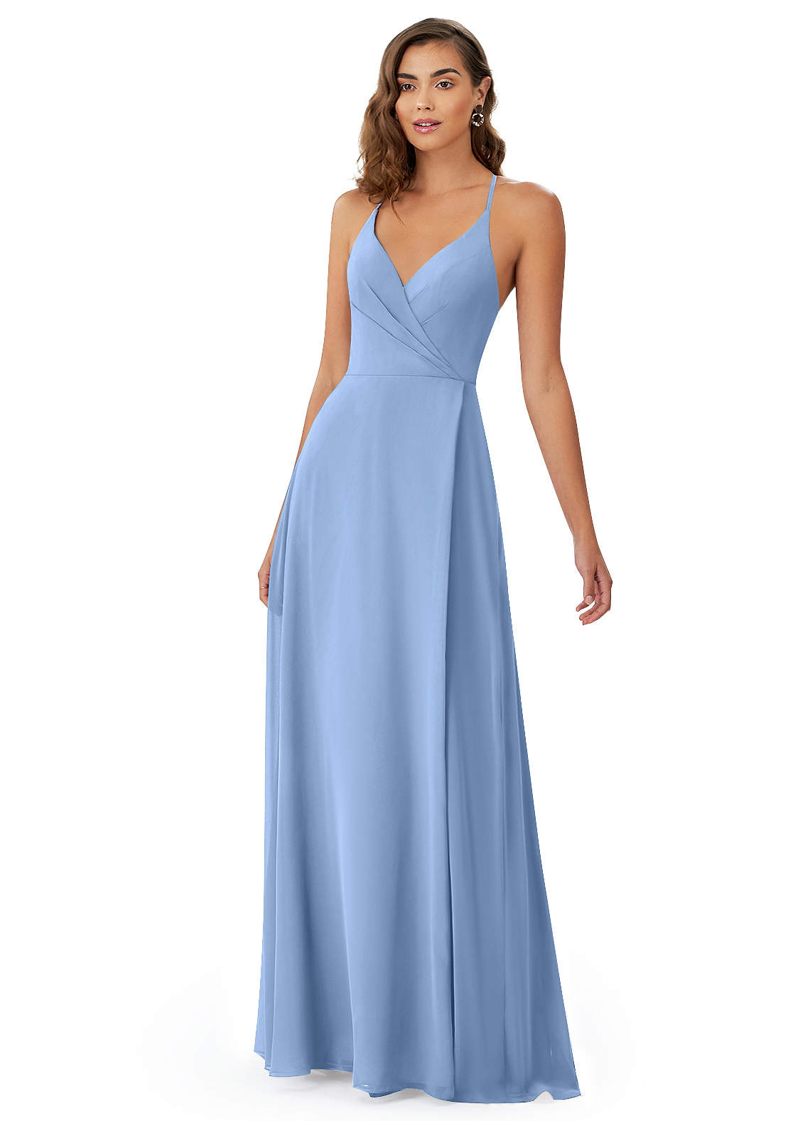 Steel Blue Azazie Davis Bridesmaid Dresses | Azazie