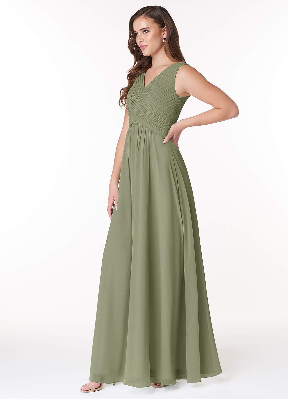 Pistachio Azazie Flora Bridesmaid Dresses | Azazie