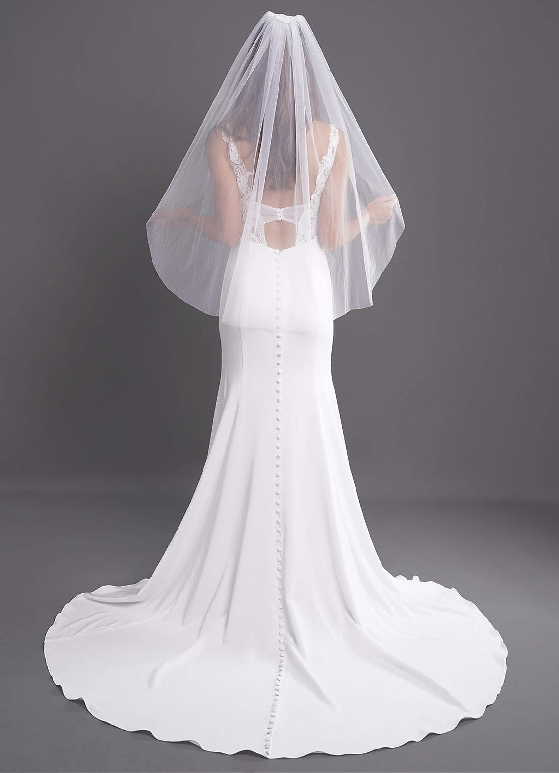 Talia Hip Length Veil | Azazie