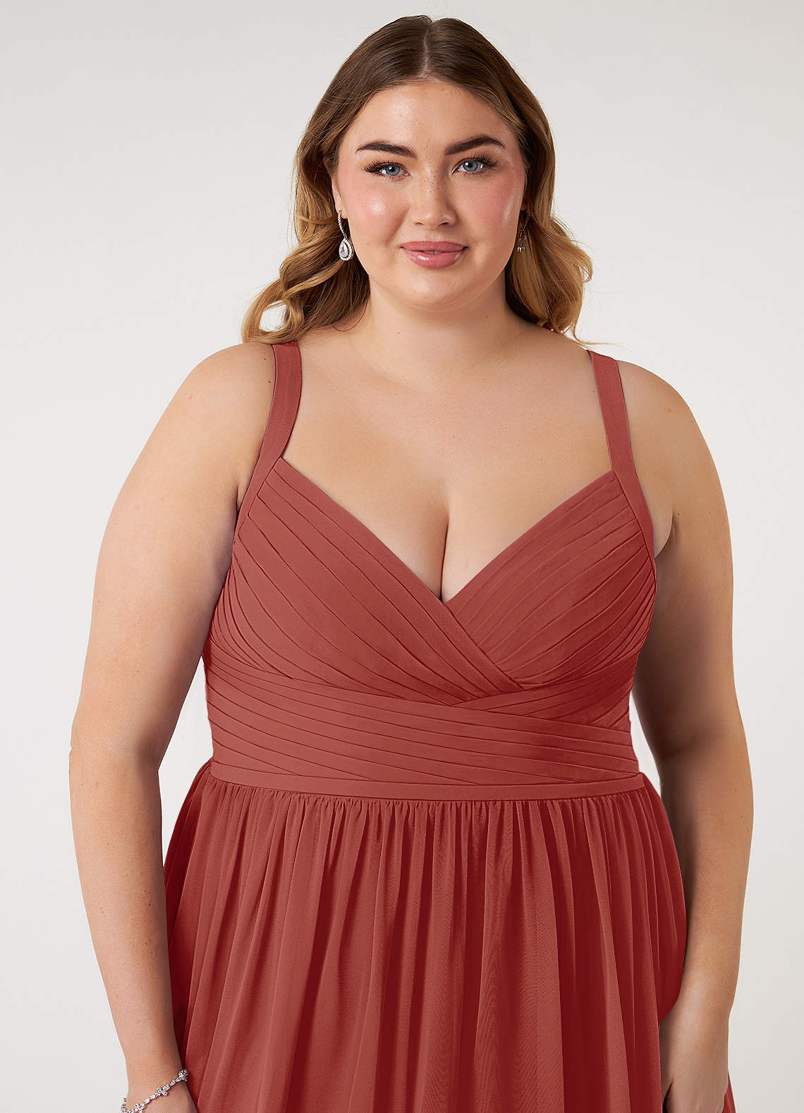 Terracotta Azazie Chanel Bridesmaid Dresses | Azazie