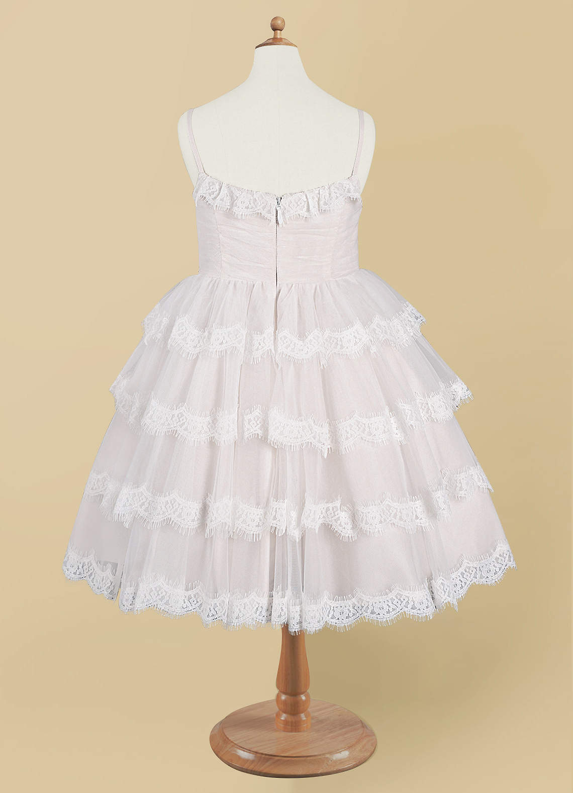 Diamond White/Rose Petal Azazie Cloie Diamond White Rose Petal A-Line ...