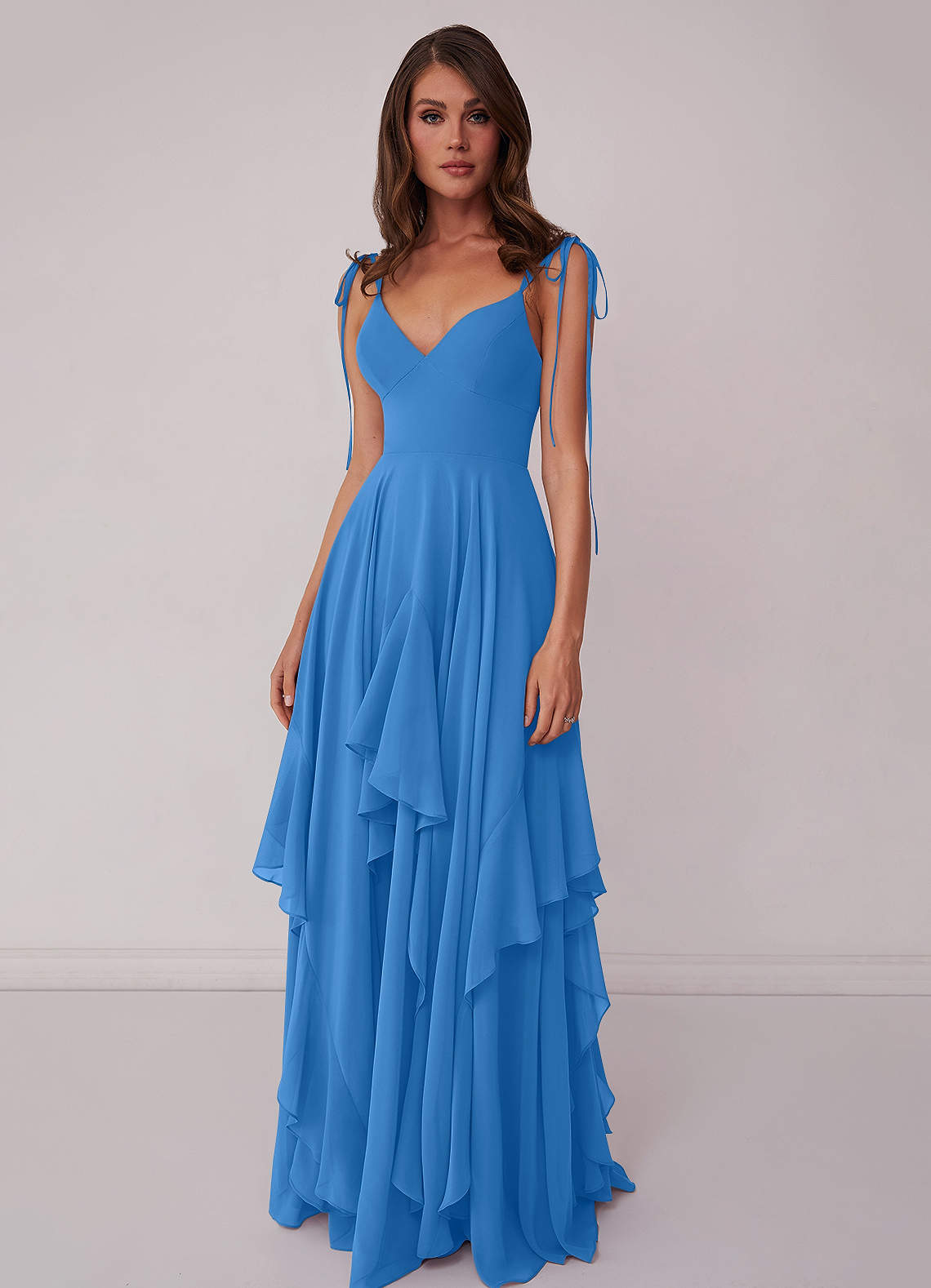 Barbie™ AZAZIE 1004 Blue Jay Bridesmaid Dresses | Azazie