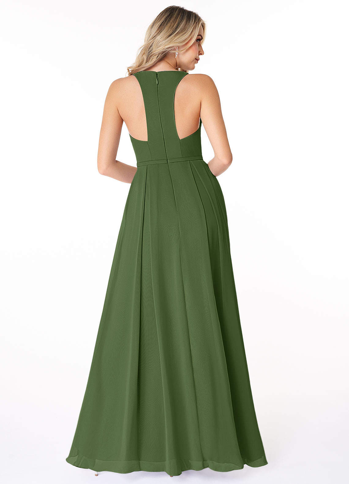 Azazie Mimi Olive Bridesmaid Dresses | Azazie