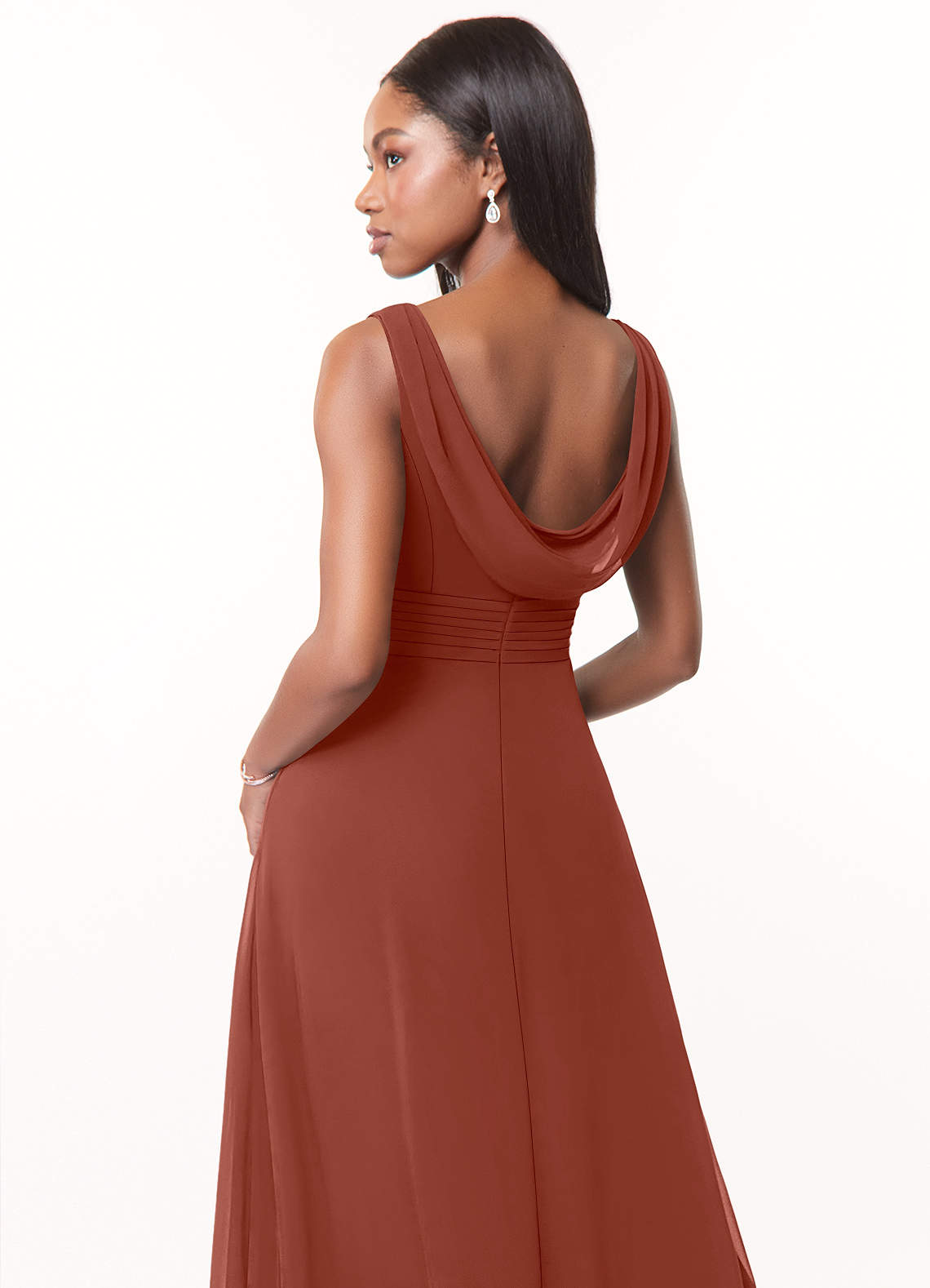 Azazie Karina Auburn Bridesmaid Dresses | Azazie