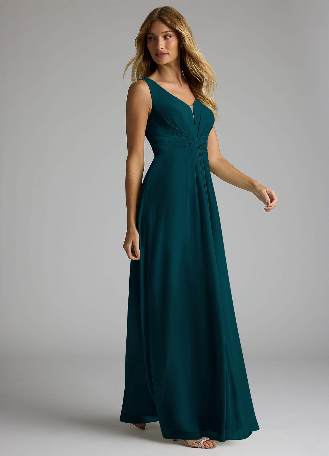 Azazie Gina Pine Bridesmaid Dresses | Azazie