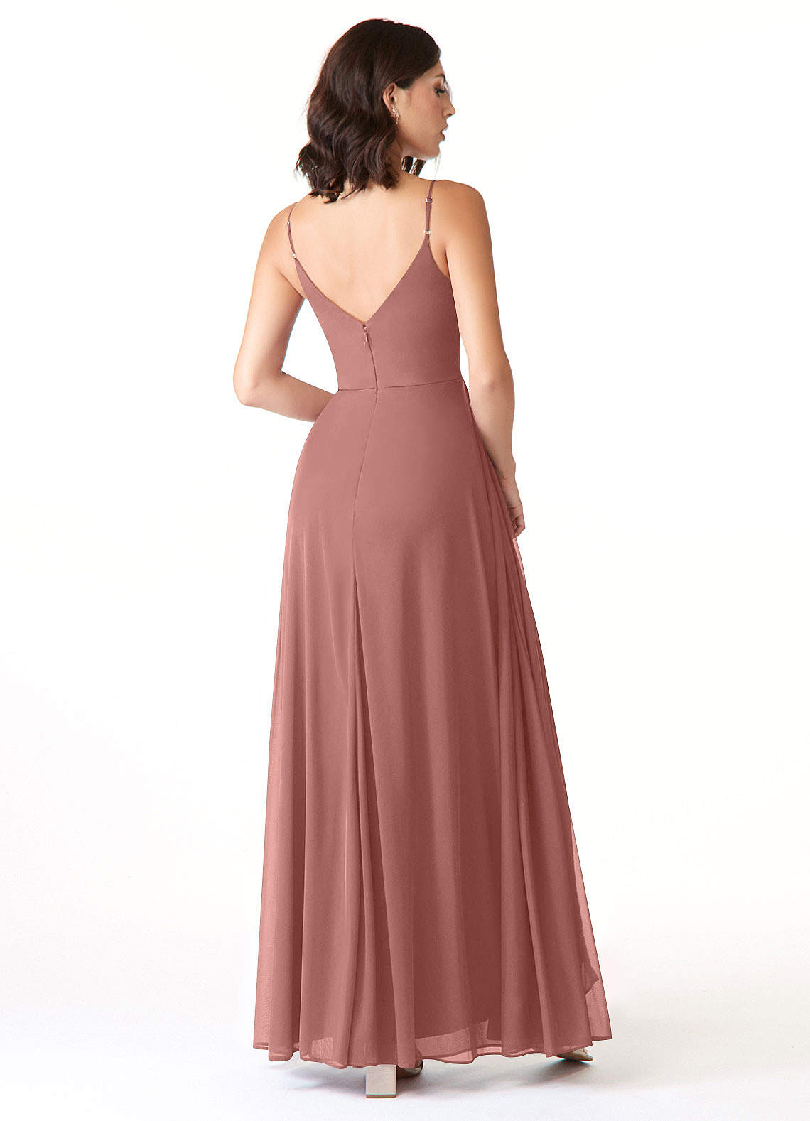 Azazie Evalin Cedar Rose Bridesmaid Dresses | Azazie