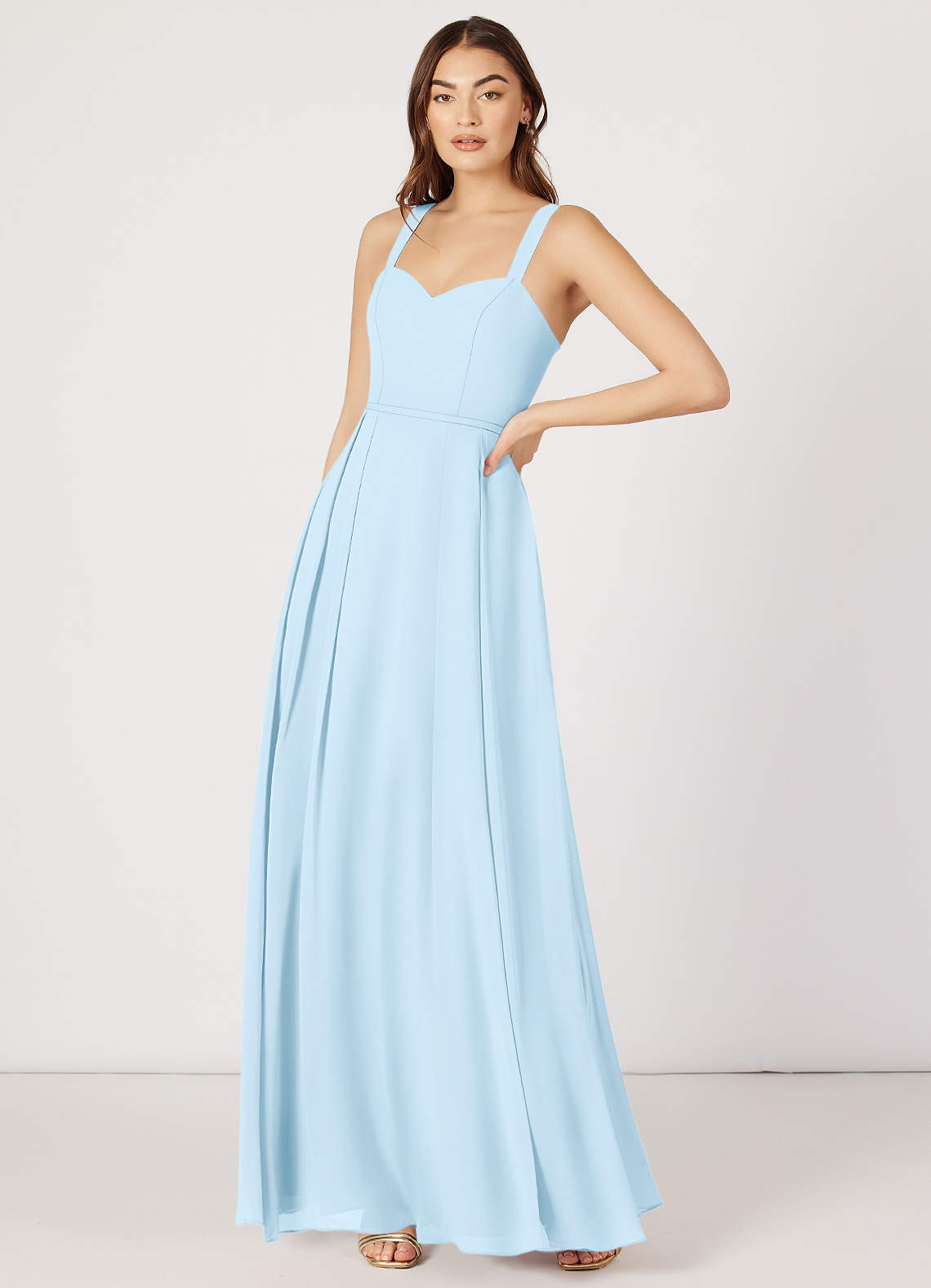 Sky Blue Azazie Simoan Bridesmaid Dresses | Azazie