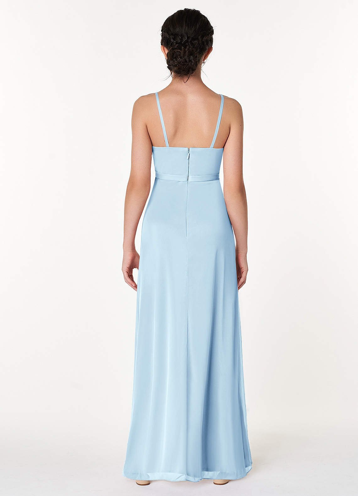 Sky Blue Azazie Luxy Junior Junior Bridesmaid Dresses | Azazie