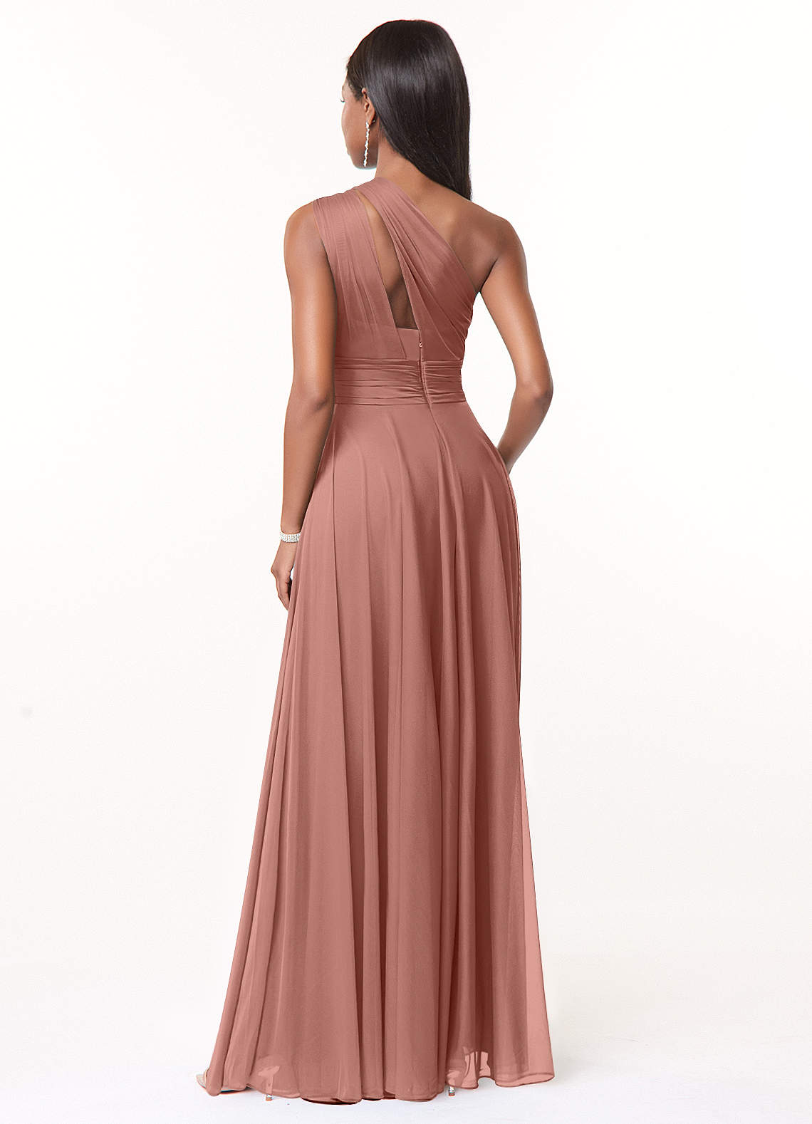 Azazie Charlize Cedar Rose Bridesmaid Dresses | Azazie