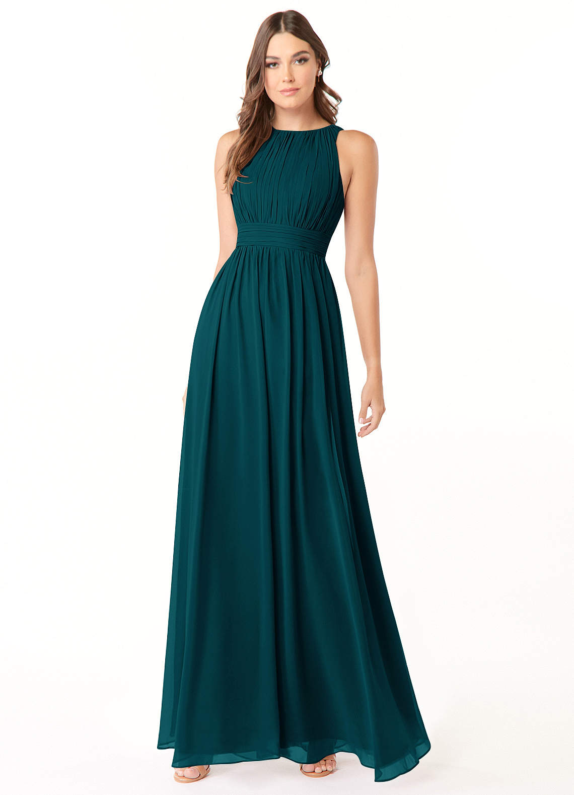 Pine Azazie Luz Bridesmaid Dresses | Azazie