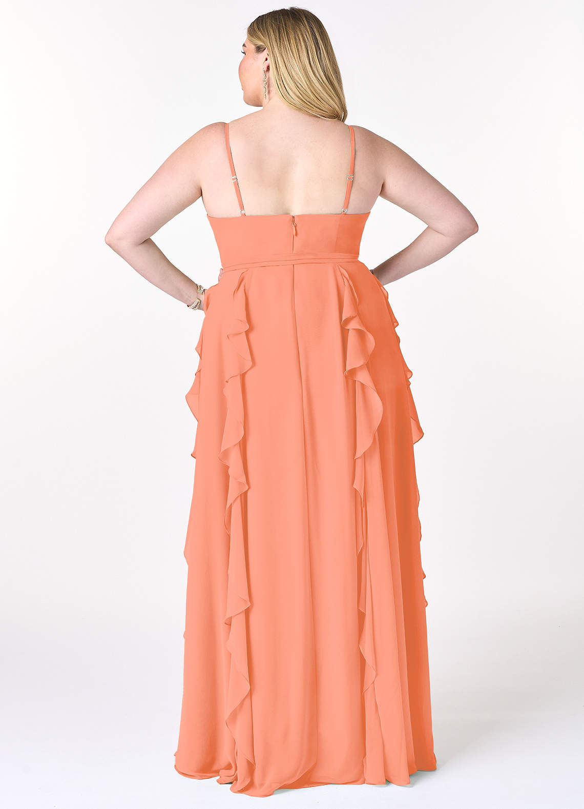 Azazie Peyton Sunset Bridesmaid Dresses | Azazie