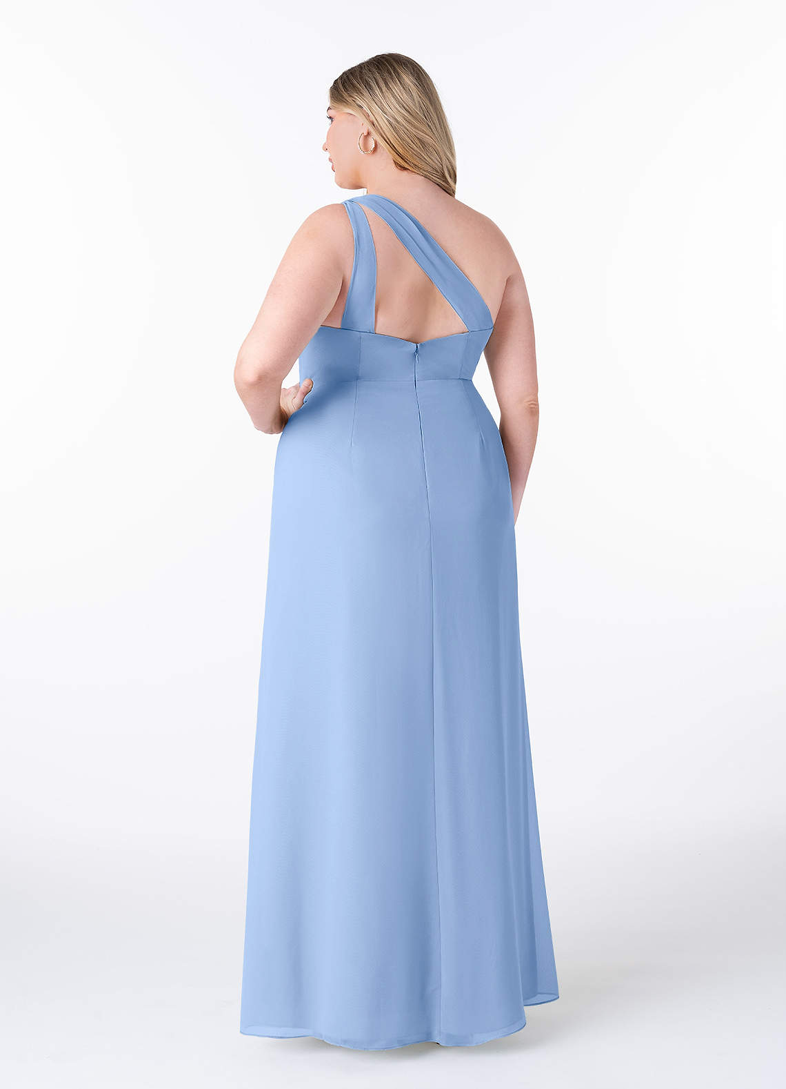 Steel Blue Azazie Maive Bridesmaid Dresses | Azazie