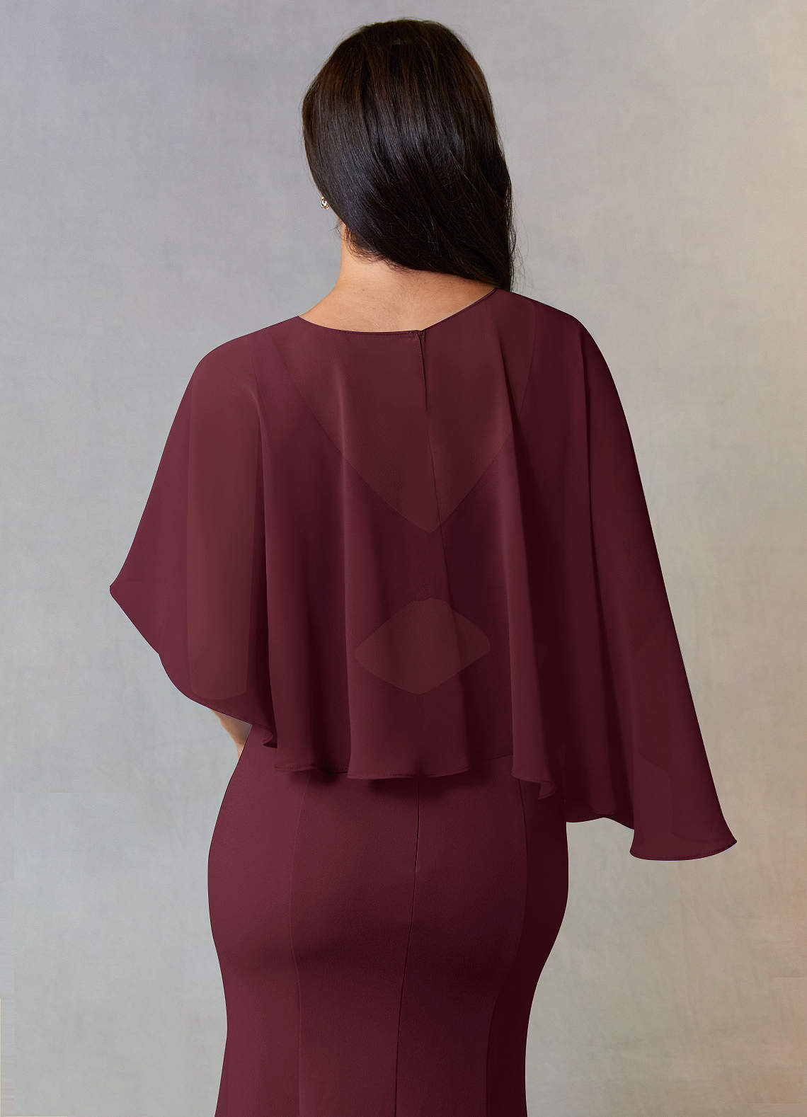 Azazie Wren Chiffon Wrap | Azazie