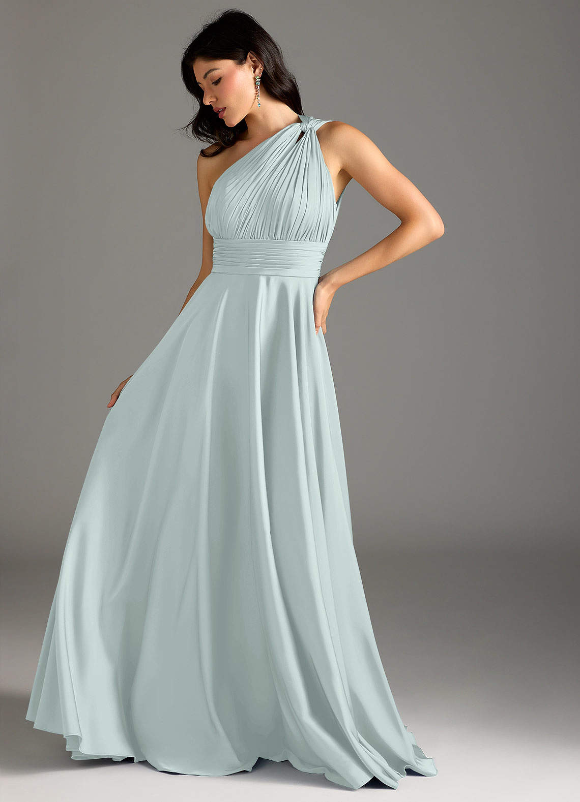 Azazie Charlize Mist Bridesmaid Dresses | Azazie