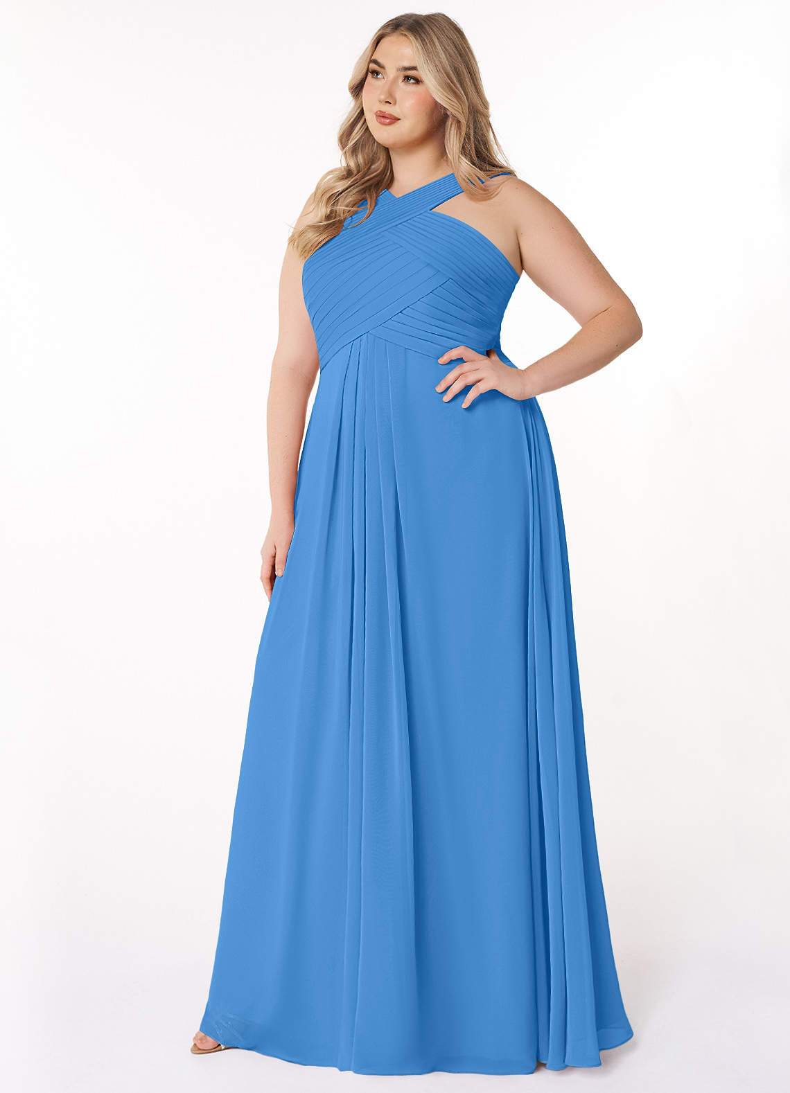 Blue Jay Azazie Kaleigh Bridesmaid Dresses | Azazie