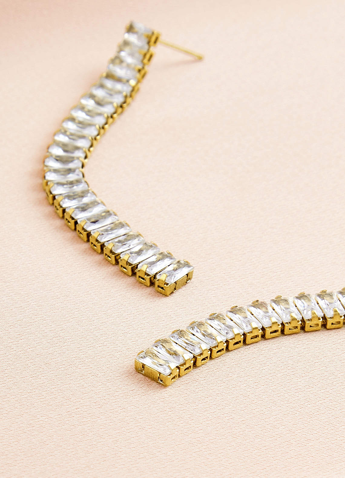 Crystal Strand Earrings | Azazie