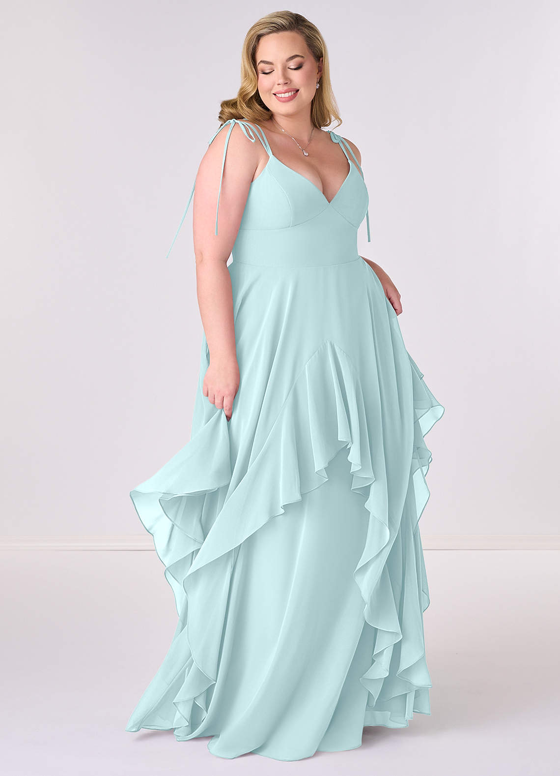 Sea Glass Barbie™ AZAZIE 1004 Bridesmaid Dresses | Azazie
