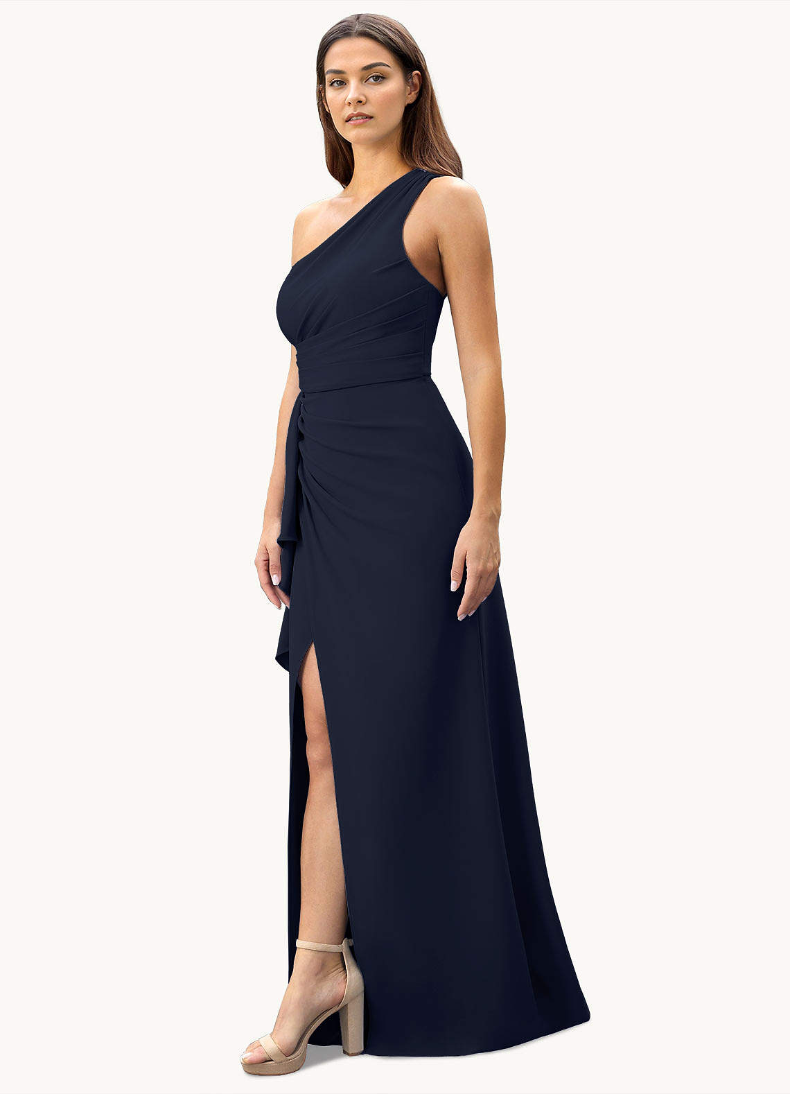 Azazie Maive Dark Navy Bridesmaid Dresses | Azazie