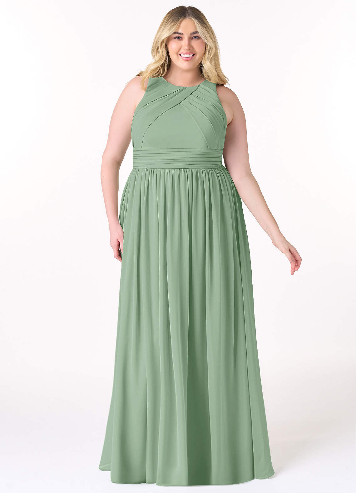 Matcha Azazie Harper Bridesmaid Dresses | Azazie