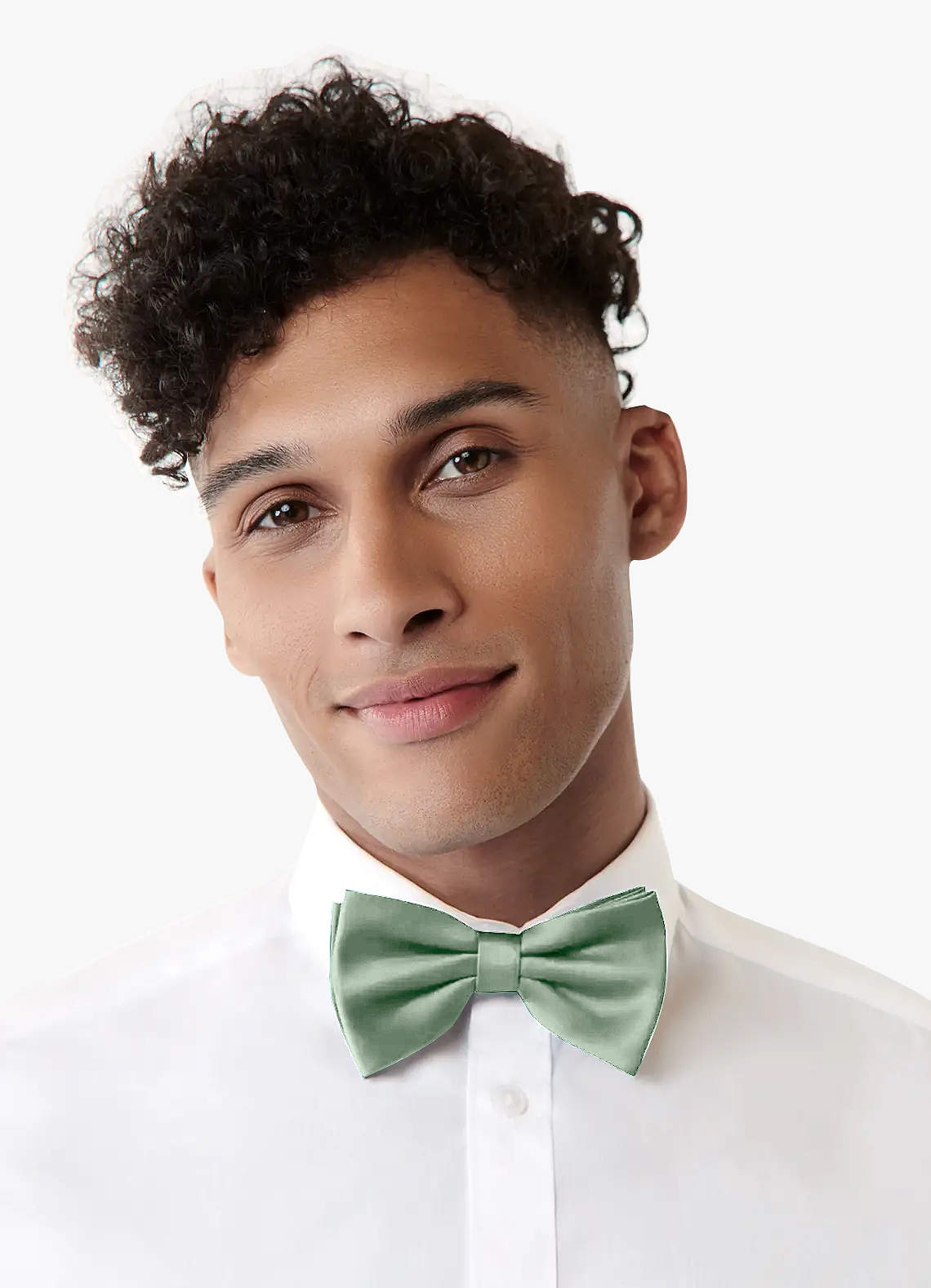 Adjustable Stretch Satin Bow Tie | Azazie