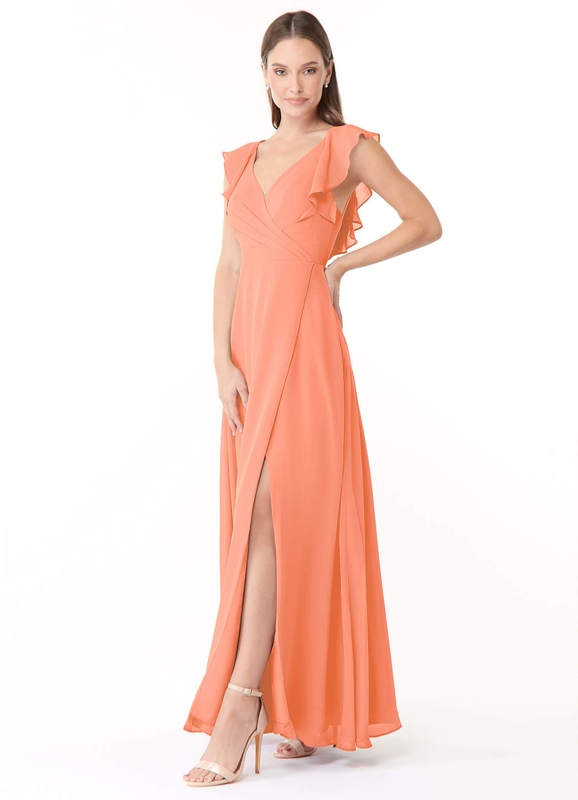 Azazie Yoko Sunset Bridesmaid Dresses | Azazie