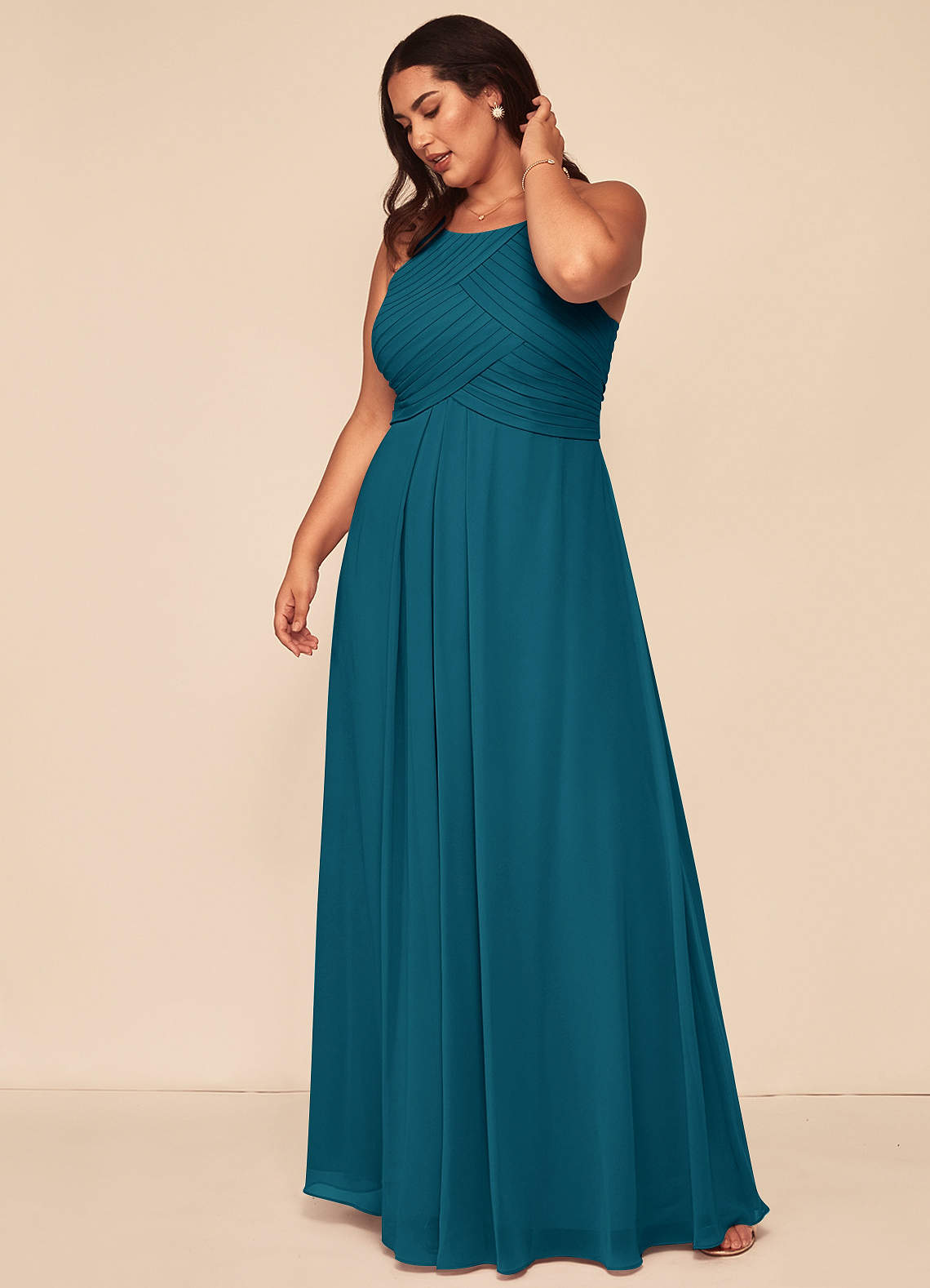 Ink Blue Azazie Ginger Bridesmaid Dresses | Azazie