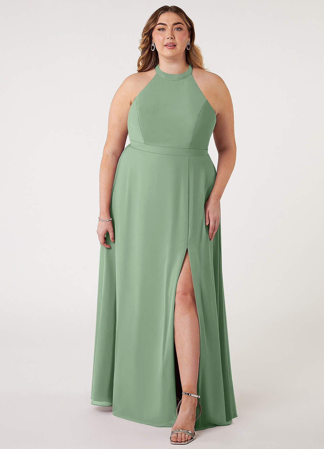 Matcha Azazie Clarice Bridesmaid Dresses | Azazie
