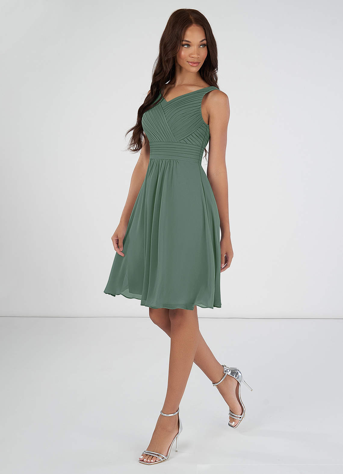 Eucalyptus Azazie Grace Bridesmaid Dresses | Azazie