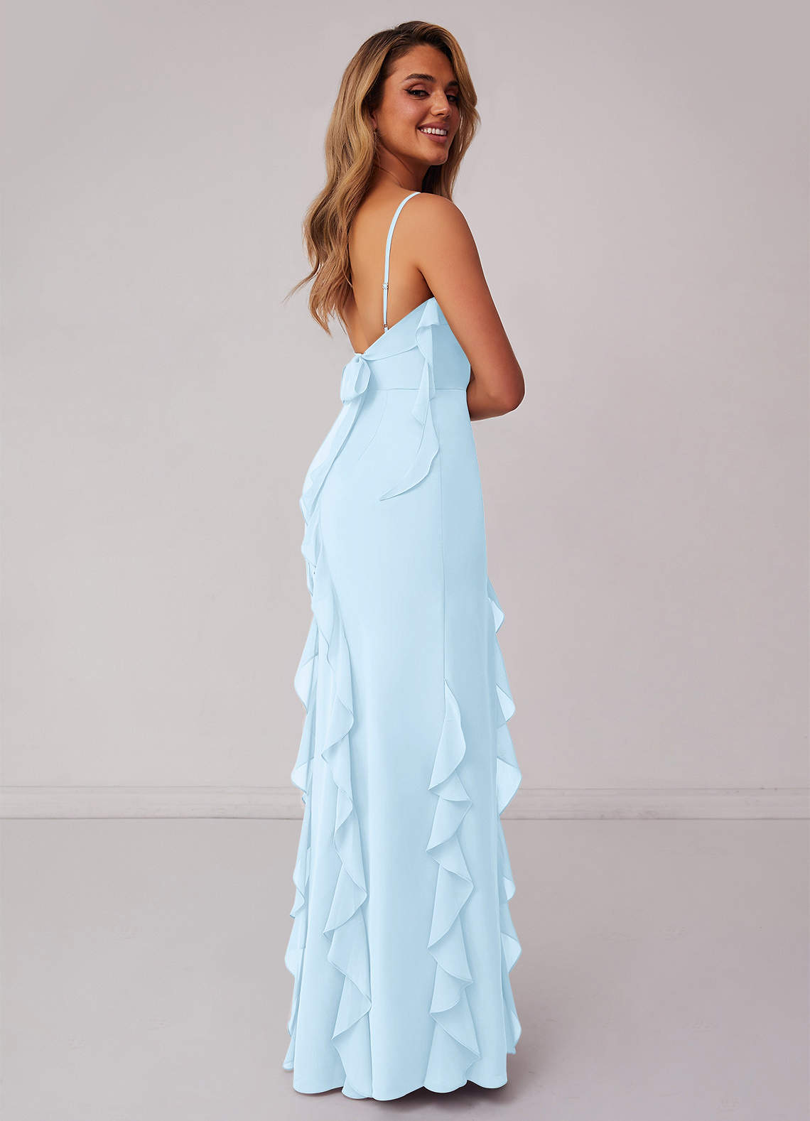 Barbie™ AZAZIE 1001 Sky Blue Bridesmaid Dresses | Azazie