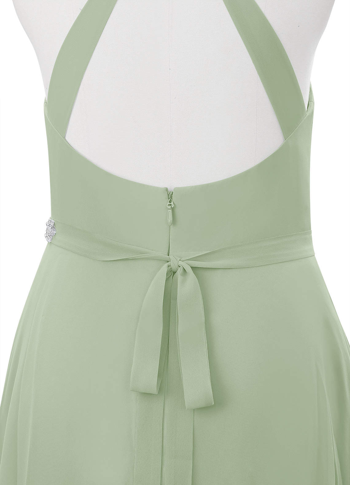 Chiffon Sash with Starlight Beading | Azazie