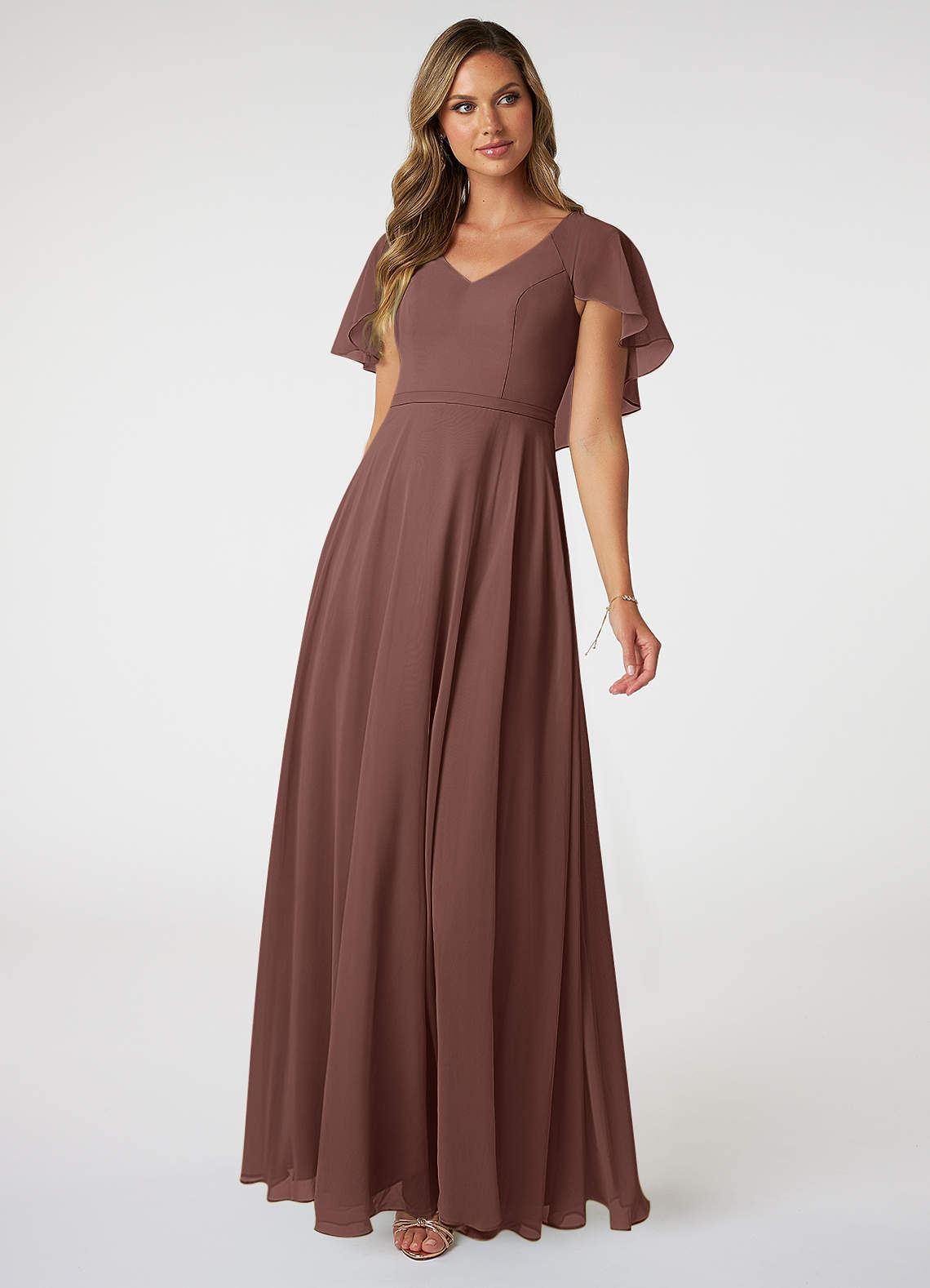 Azazie Jamie Espresso Bridesmaid Dresses | Azazie CA